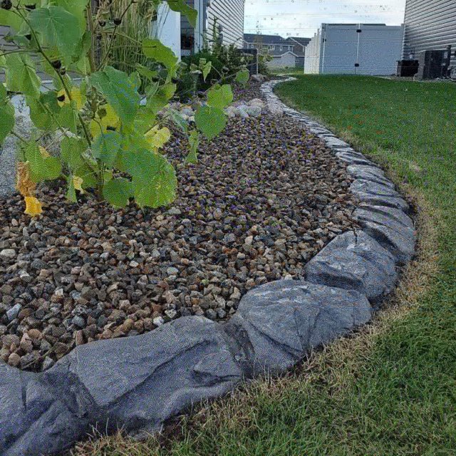 Hand Carved Concrete Curbing | JBs Custom Curbing | Red Deer